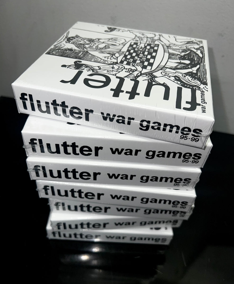 FLUTTER | WAR GAMES 95-99 | 6XCD BOX – Hospital Productions