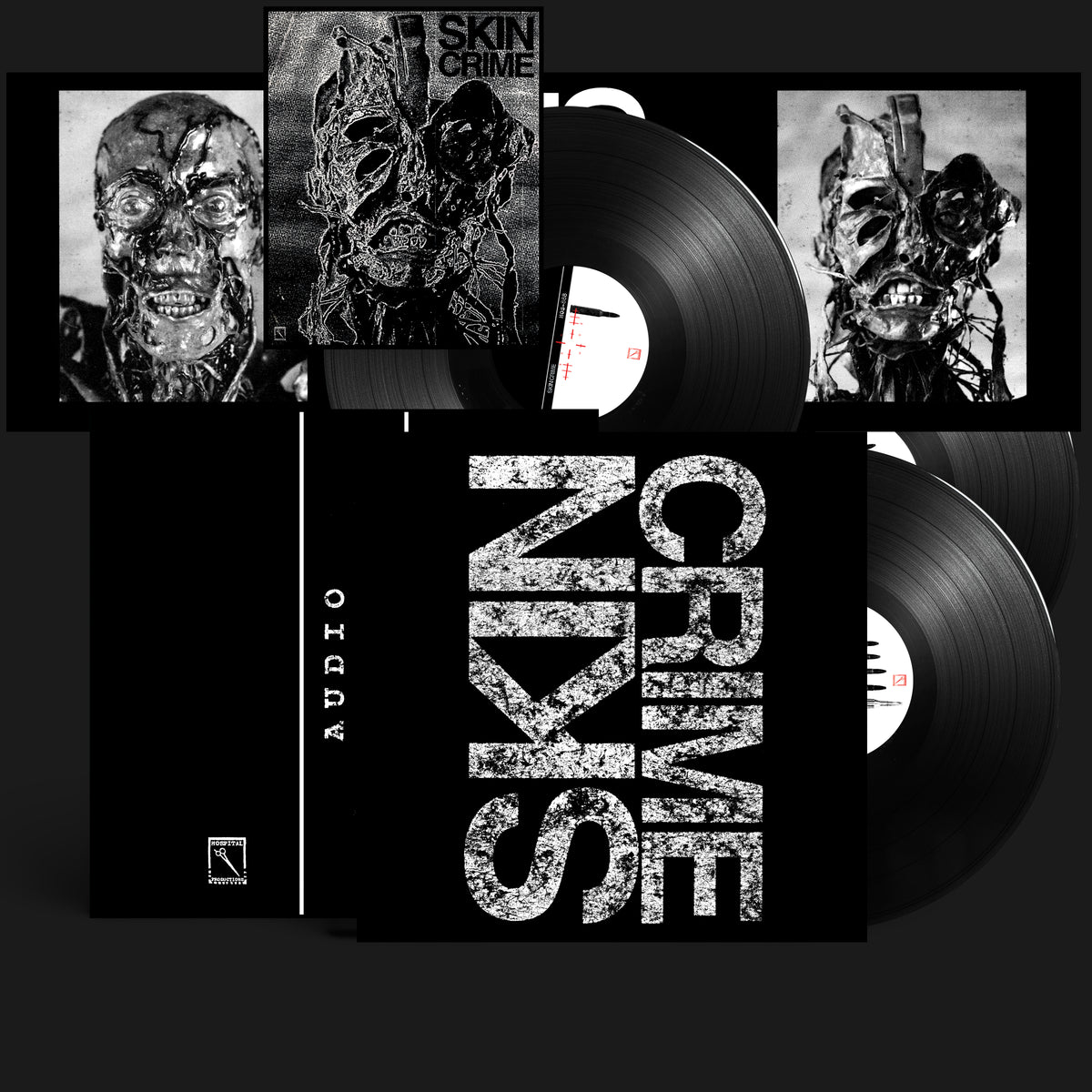 SKIN CRIME | AUDIO PATHOLOGY | BLACK VINYL TRIPLE GATEFOLD 3XLP ...